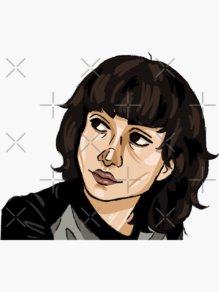 Mike Wheeler Stranger Things Fanart Sticker For Sale By Baharkocaman Redbubble