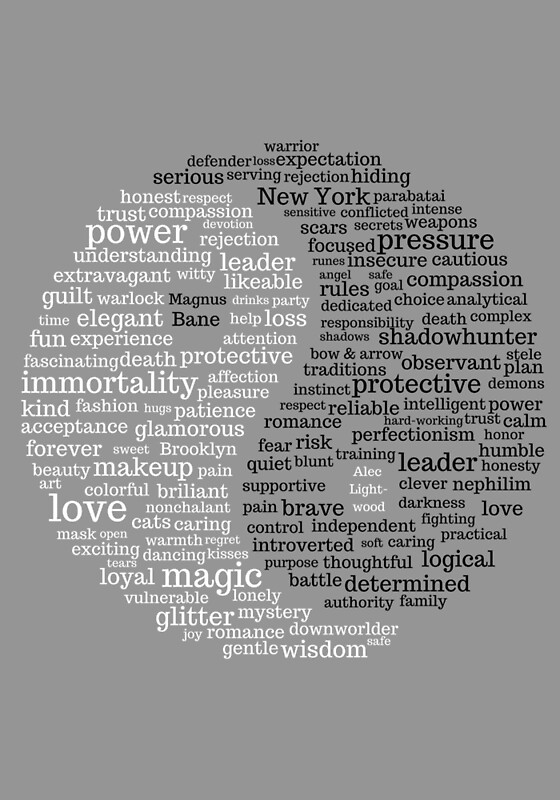 "Alec Lightwood / Magnus Bane Soulmates (Yin&Yang)" by JaneMYoung ...