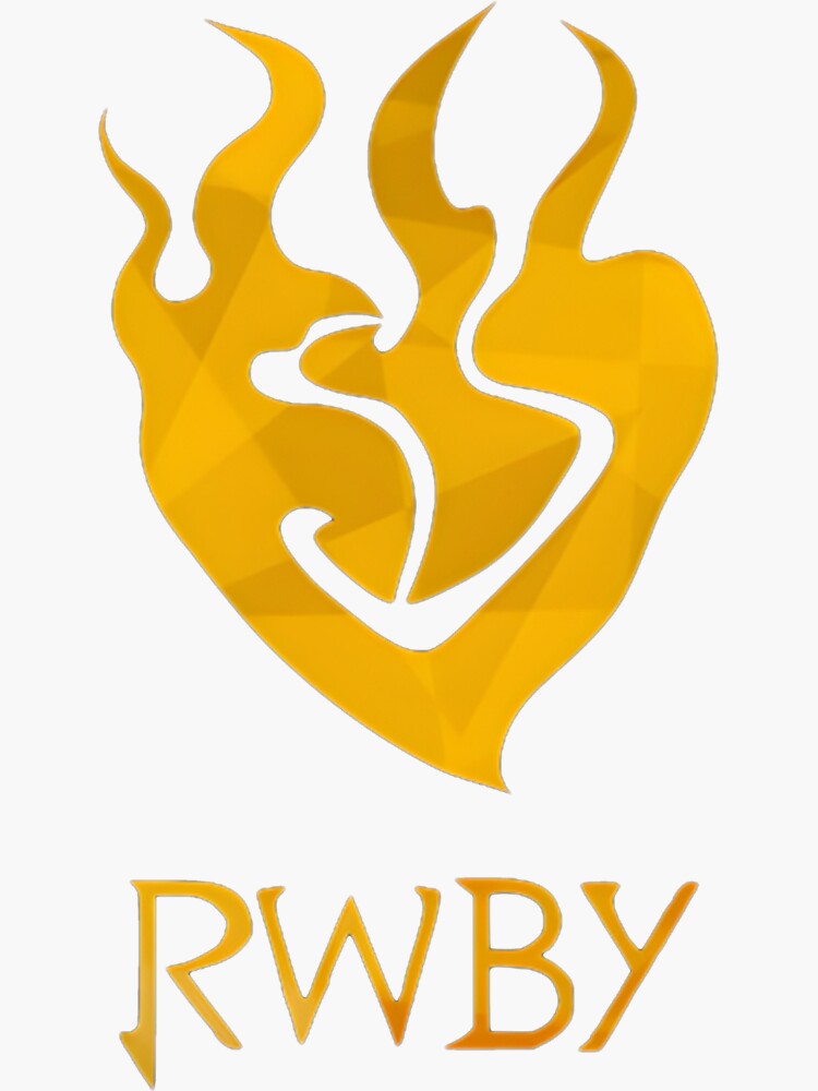 "Logo Yang Xiao Long RWBY" Sticker for Sale by GuidoWill | Redbubble