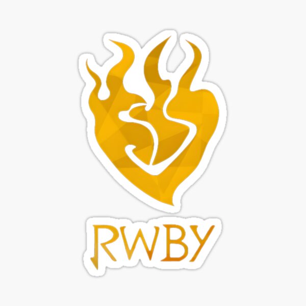 "Logo Yang Xiao Long RWBY" Sticker for Sale by GuidoWill | Redbubble