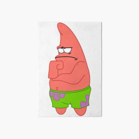 "Patrick Thinking" Art Board Print for Sale by joeoles | Redbubble