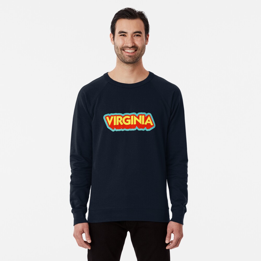 "Virginia State Sticker | Retro Pop" Sticker for Sale by retroready ...