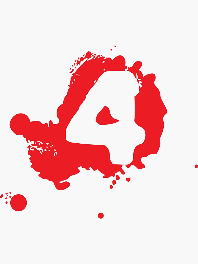 "l4d left4dead logo" Sticker for Sale by cuteminidesigns | Redbubble