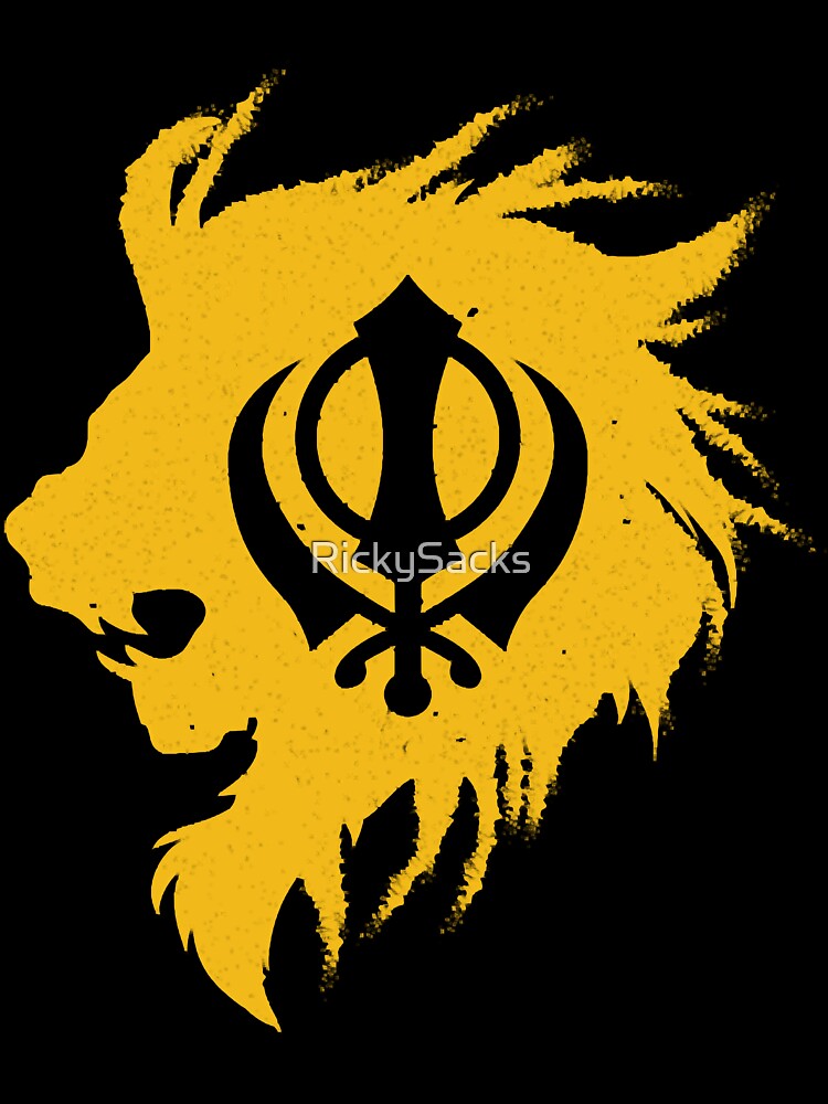 "Khanda lion kaur - punjabi - sikhism sikh gift" Kids T-Shirt for Sale ...