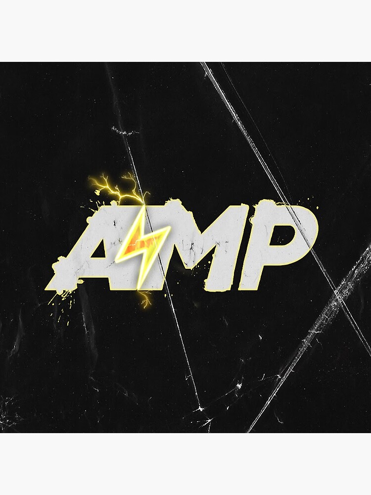 "AMP gaming group merch" Sticker for Sale by AbyssTheKid | Redbubble