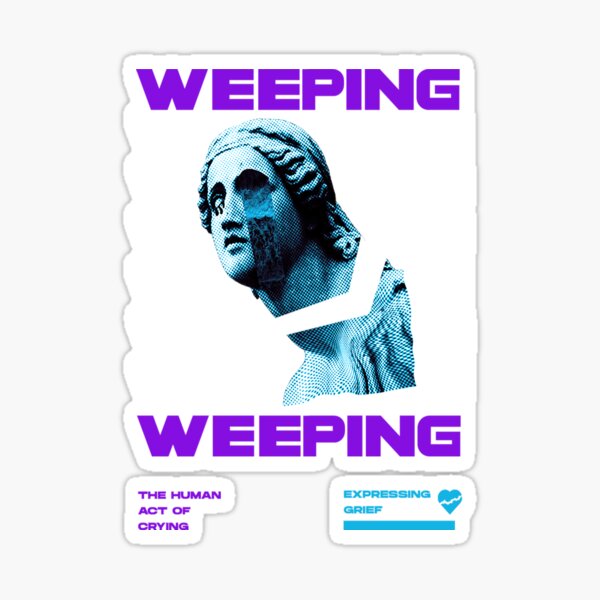 "weeping angel" Sticker for Sale by gabuskokors | Redbubble