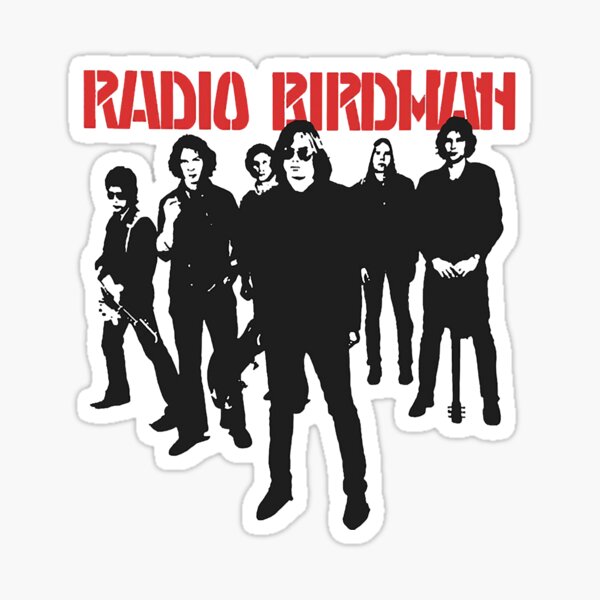 "Radio Birdman" Sticker for Sale by betcher56tg | Redbubble