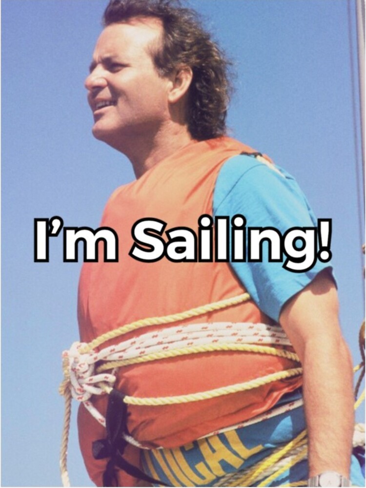 Im Sailing I Am Sailor Sticker For Sale By Puwadisantra Redbubble