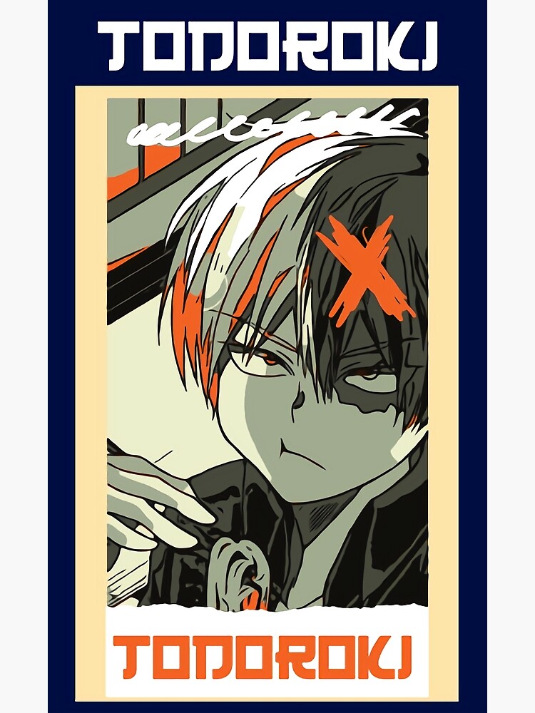 "Anime Character Shoto/Best Design For Friends" Art Print for Sale by ...