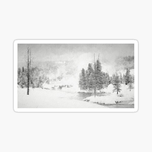 ""the Quiet" - a pencil sketch" Sticker for Sale by vagabondgal | Redbubble