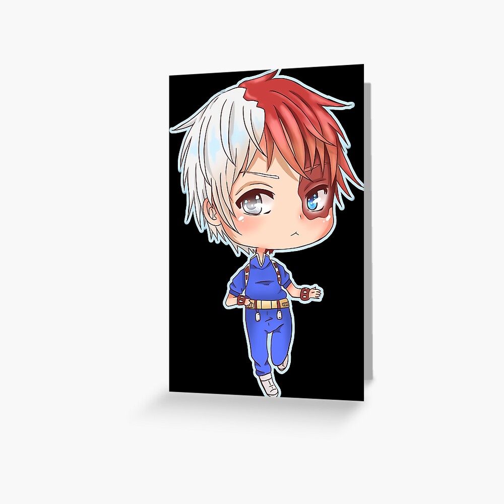 "Chibi Shoto Todoroki - MHA/Perfect Design" Greeting Card for Sale by ...