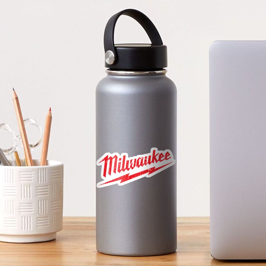"Milwaukee Red Logo" Sticker for Sale by Gear-head | Redbubble