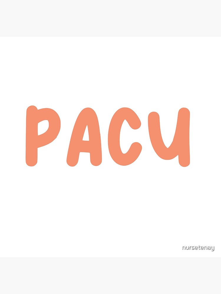 "PACU Nurse Sticker " Poster for Sale by nursetenay | Redbubble