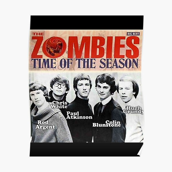 "The Zombies" Poster for Sale by piantanida35g | Redbubble