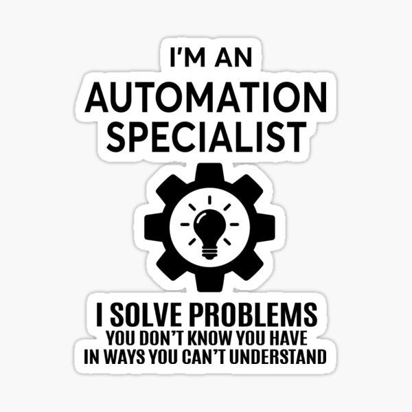 Automation Stickers | Redbubble