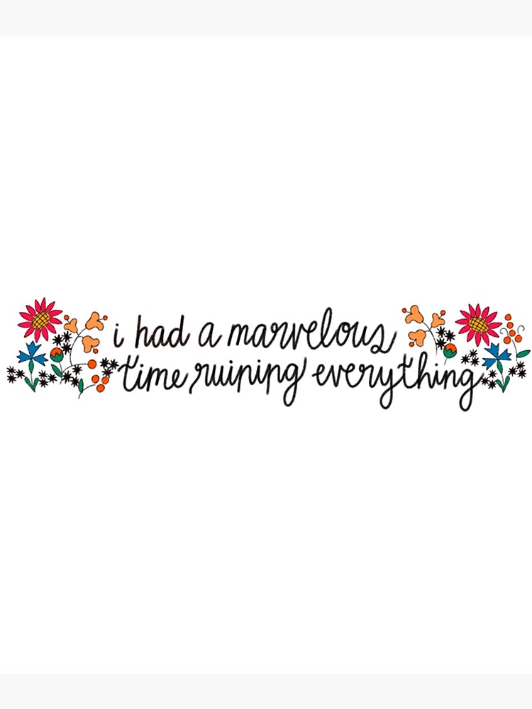 "I had a marvelous time ruining everything Taylor Swift Folklore ...