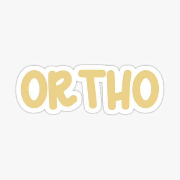"Ortho Nurse Sticker" Sticker for Sale by nursetenay | Redbubble