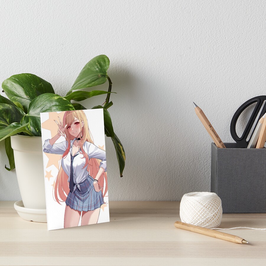 Marin Kitagawa Lewd Anime Waifu Art Board Print For Sale By Benjaminconte Redbubble