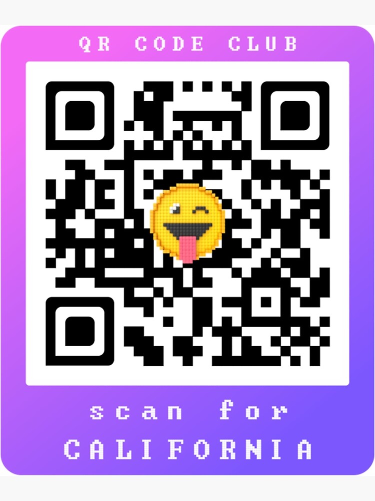 "Scan for California, Qr Code Funny Memes -22 " Poster for Sale by ...