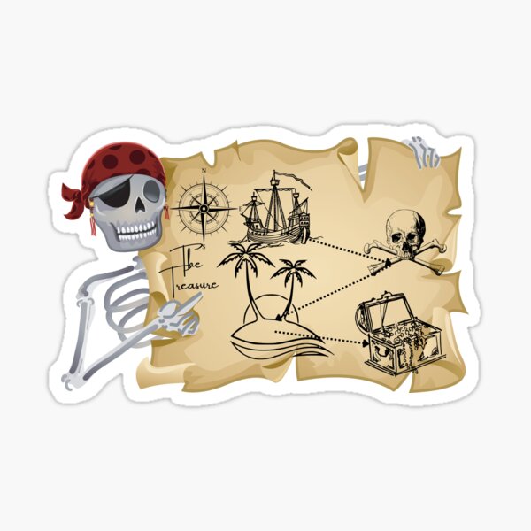 "Pirates" Sticker for Sale by A-maazer | Redbubble