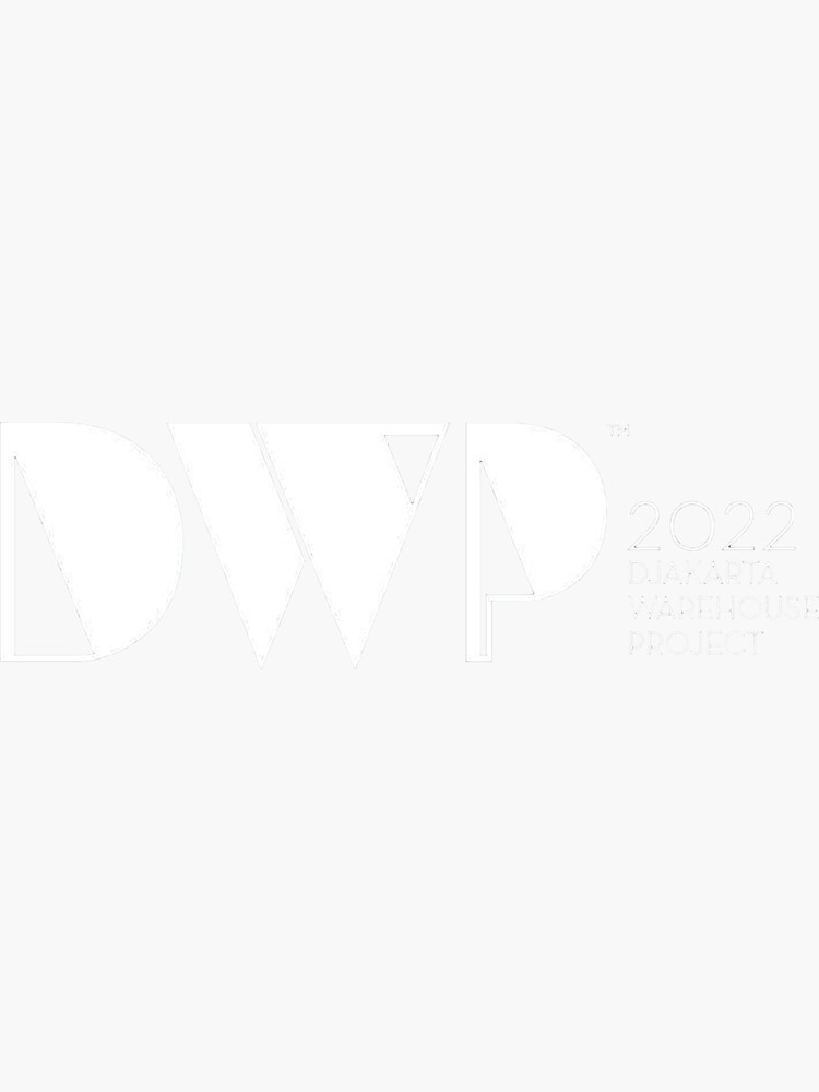 "DWP 2022 White" Sticker for Sale by strongmod | Redbubble