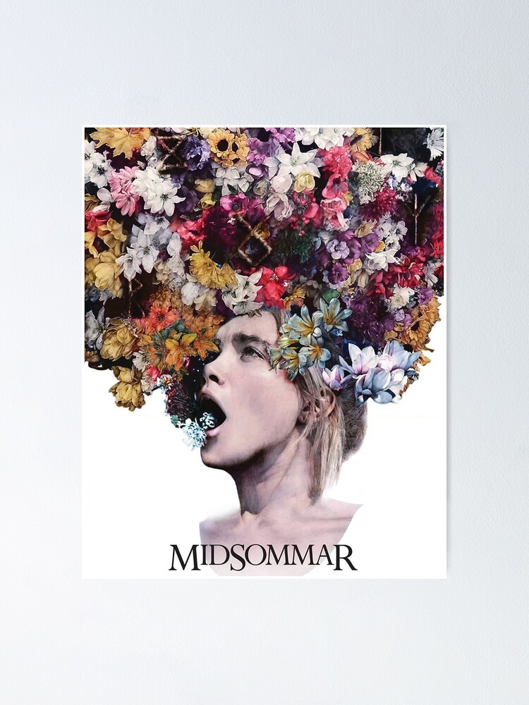 "Midsommar Flower" Poster for Sale by obetlandshop | Redbubble