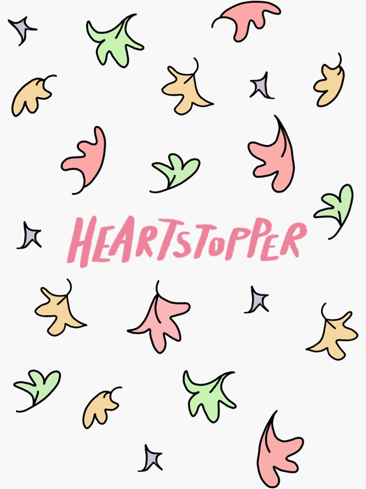 "heartstopper" Sticker for Sale by boscioguidena | Redbubble
