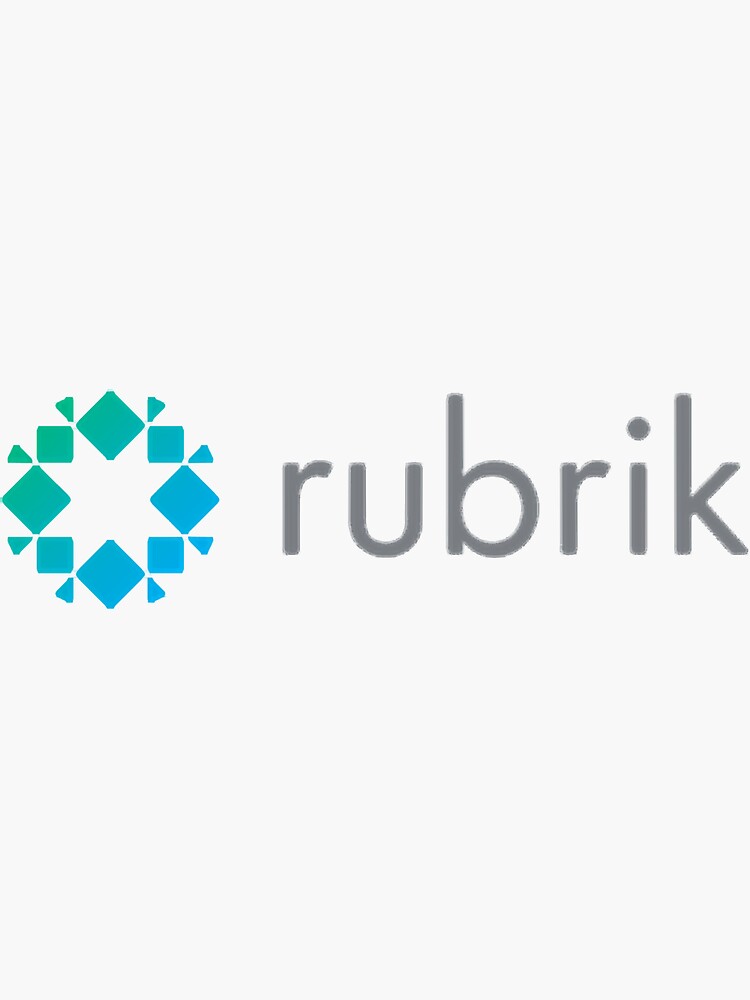 "Rubrik" Sticker for Sale by Audryustin | Redbubble