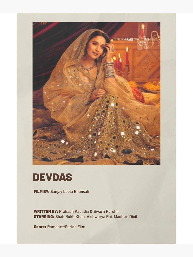 "Devdas - minimalist movie " Poster for Sale by KadneRobder | Redbubble