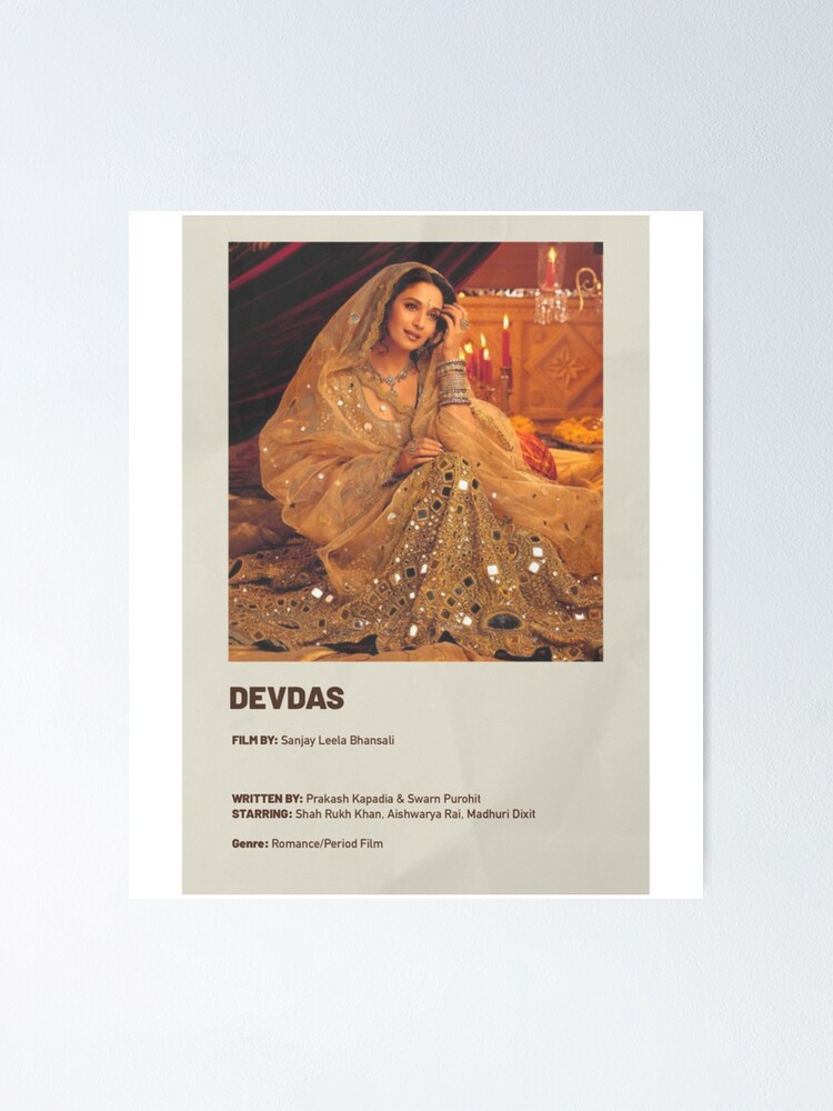 "Devdas - minimalist movie " Poster for Sale by KadneRobder | Redbubble