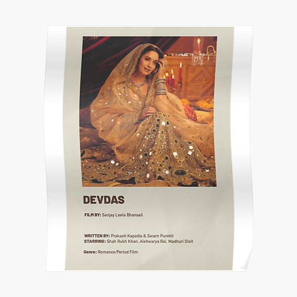 "Devdas - minimalist movie " Poster for Sale by KadneRobder | Redbubble