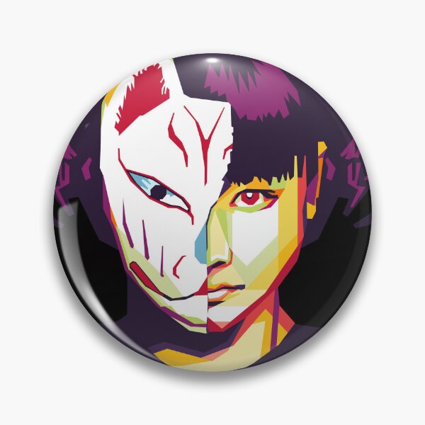 "Yui Metal kitsune kamen a.k.a fox mask yui metal on WPAP art" Pin for ...