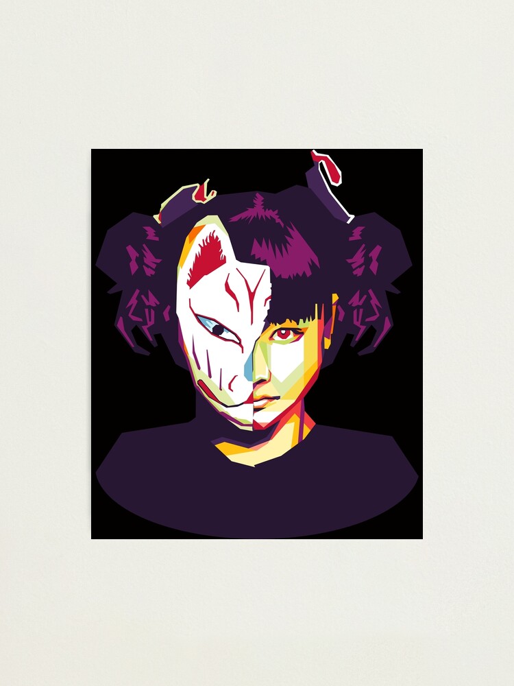 "Yui Metal kitsune kamen a.k.a fox mask yui metal on WPAP art ...