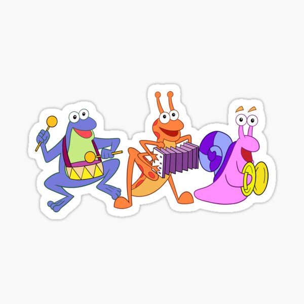 "Fiesta Trio" Sticker for Sale by Nick-Knacks | Redbubble