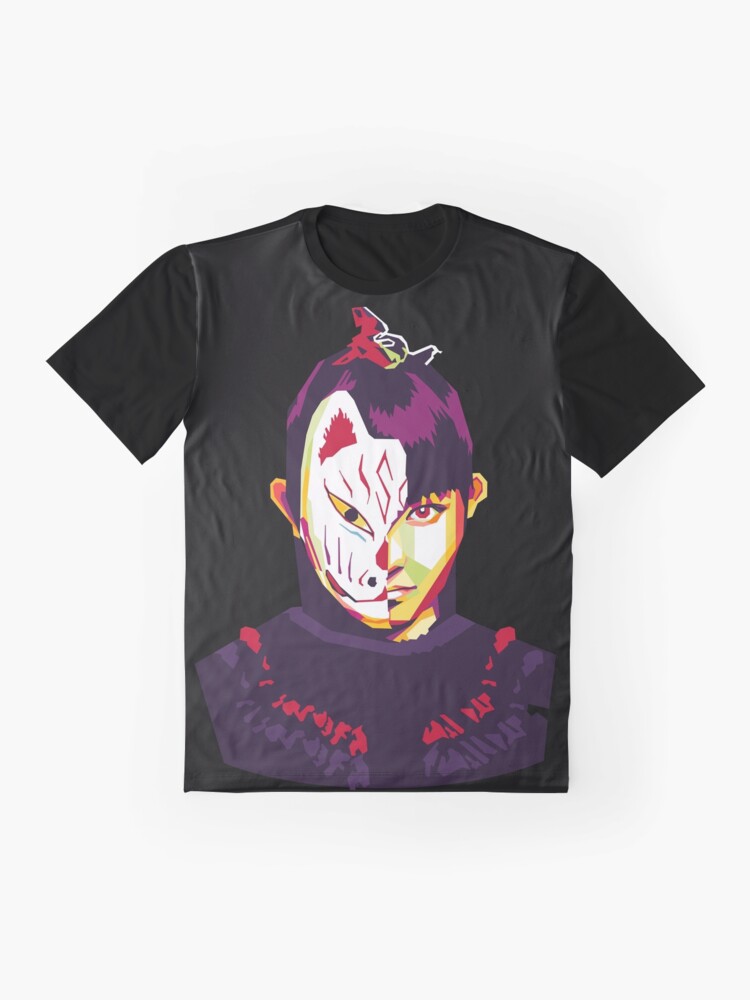 "su Metal kitsune kamen a.k.a. fox mask tsu metal on WPAP art" T-shirt ...