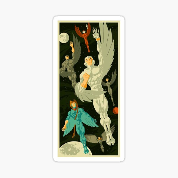 "Fly High" Sticker for Sale by rosaankunding | Redbubble