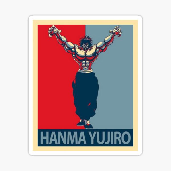 "yujiro hope" Sticker for Sale by flanelaguzzler | Redbubble