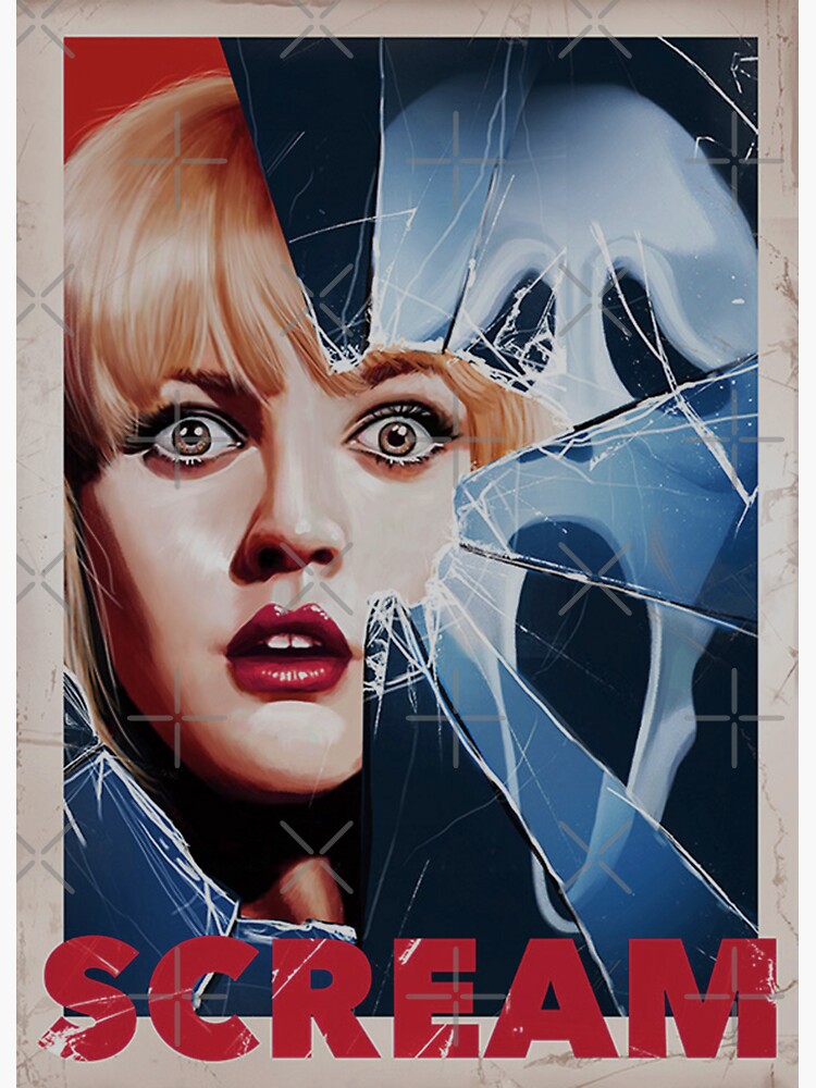 "american slasher" Sticker for Sale by Leslariyaa | Redbubble