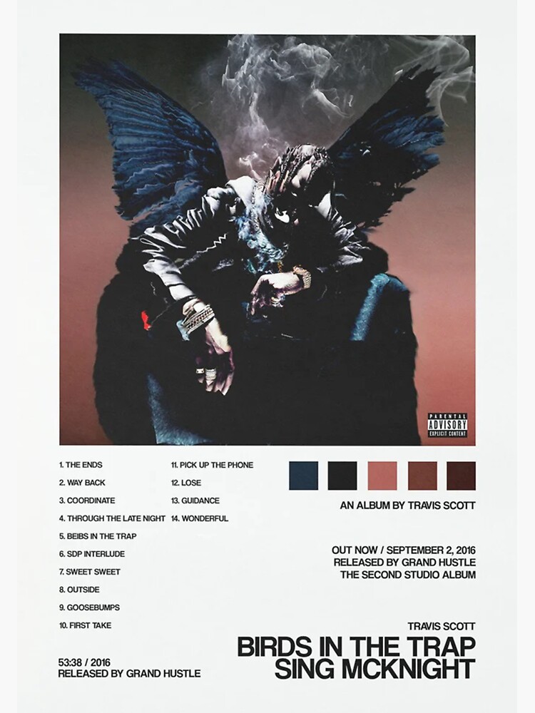 "Minimalist Rapper Album Cover Poster" Sticker for Sale by tsakarts75 ...