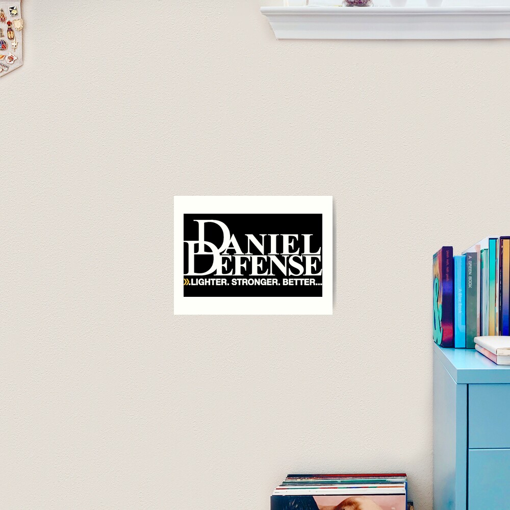 "Daniel Defense Logo" Poster for Sale by dardargo | Redbubble