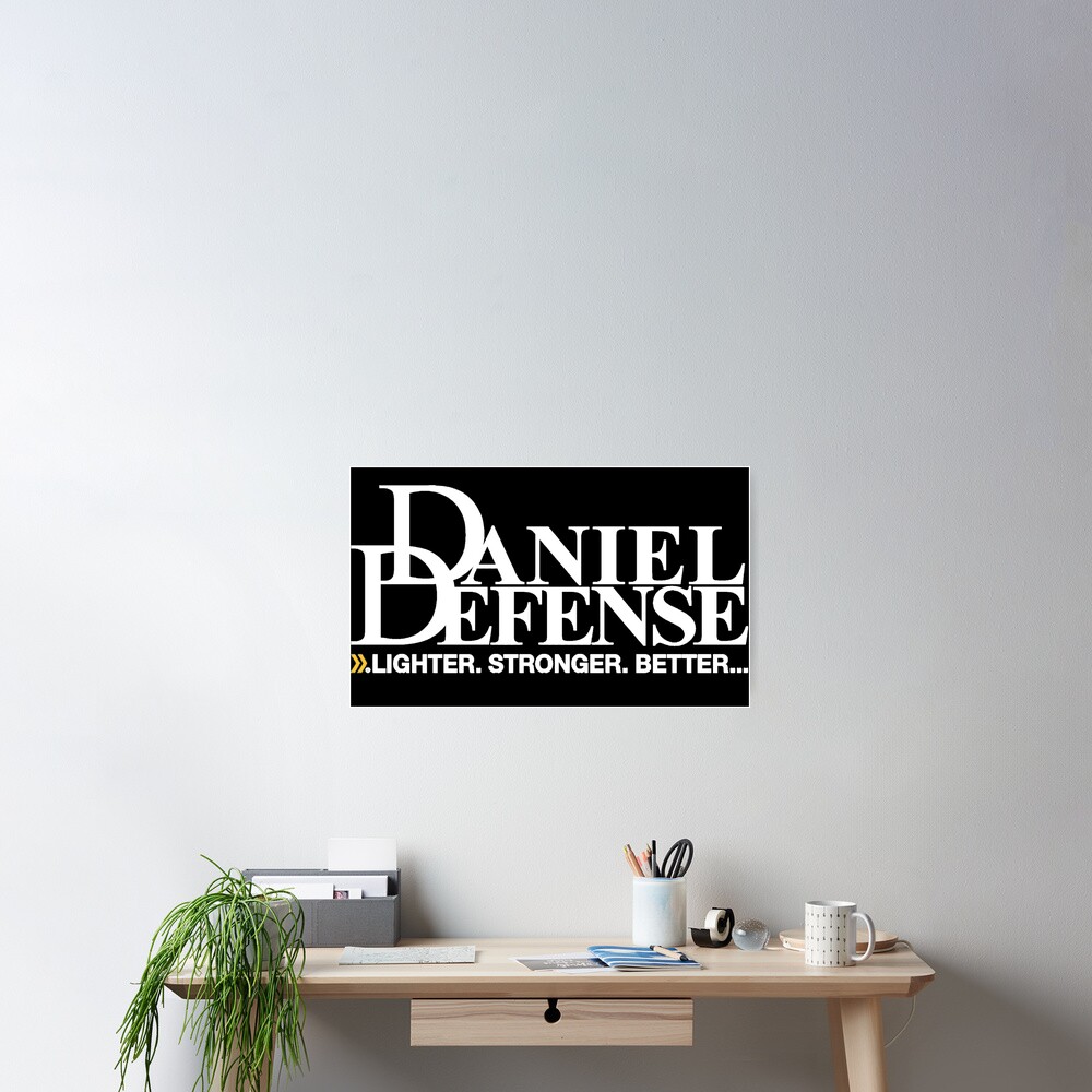 "Daniel Defense Logo" Poster for Sale by dardargo | Redbubble