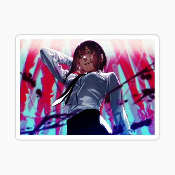 "Makima" Sticker for Sale by anitrends | Redbubble