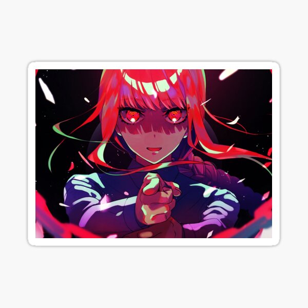 "Makima" Sticker for Sale by anitrends | Redbubble