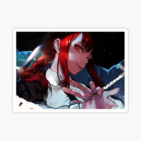 "Makima" Sticker for Sale by anitrends | Redbubble