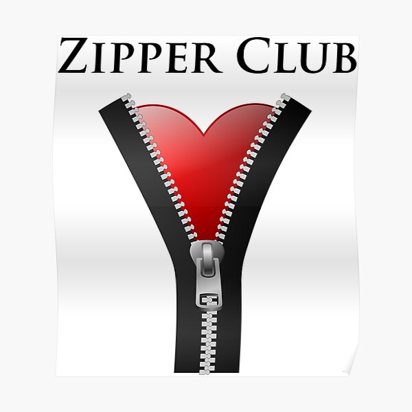"Zipper Club" Poster for Sale by muskitt | Redbubble
