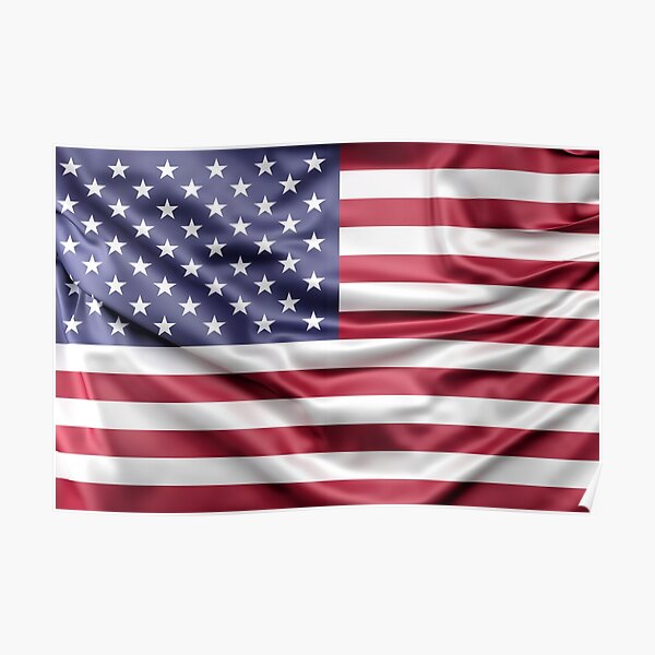 "American Flag | USA" Poster for Sale by Designs-Nifty | Redbubble