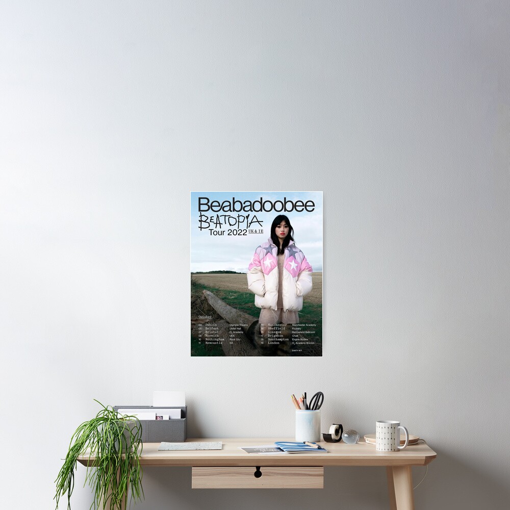 "Collection Album Tour 2022 Beabadoobee Poster" Poster for Sale by ...