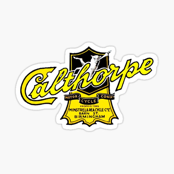 "Calthorpe Cycle" Sticker for Sale by craigscraft | Redbubble