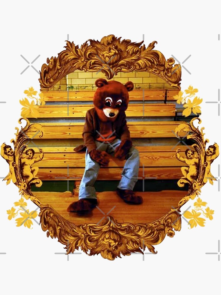 "Dropout bear" Sticker for Sale by sijeuni99 | Redbubble