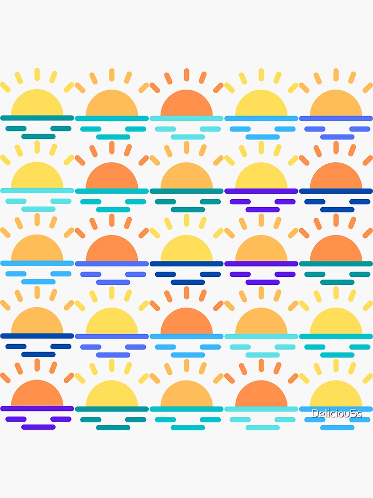 "Forever Chasing Sunsets Sticker" Sticker for Sale by DeliciouSs ...